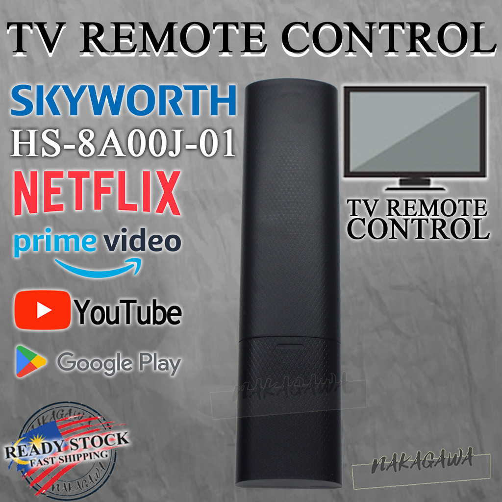 SKYWORTH ANDROID TV REMOTE CONTROL WITH VOICE (HS-8A00J-01) | Shopee ...