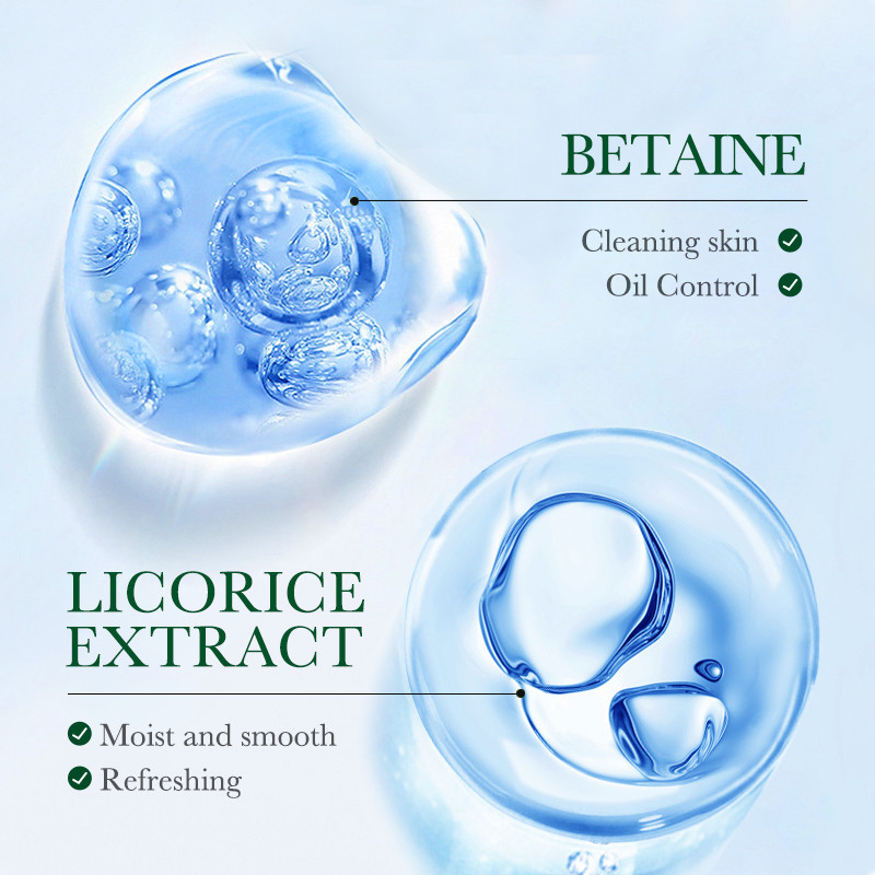 ROREC SADOER Licorice Root Hydrate Whiten Facial Cleanser Vitamin C Amino Acids Multi Action ...