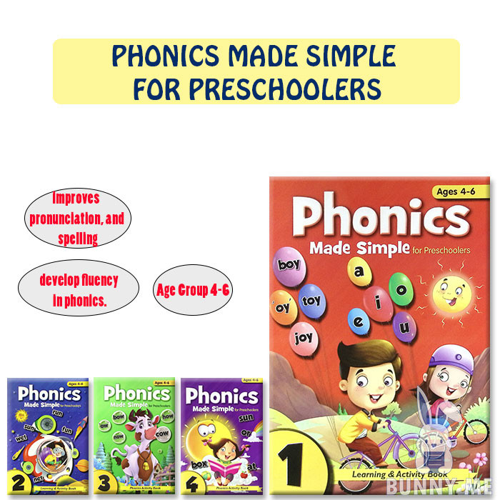 [Intelligent] Phonics Made Simple for Preschoolers Ages 4-6 | Phonics ...