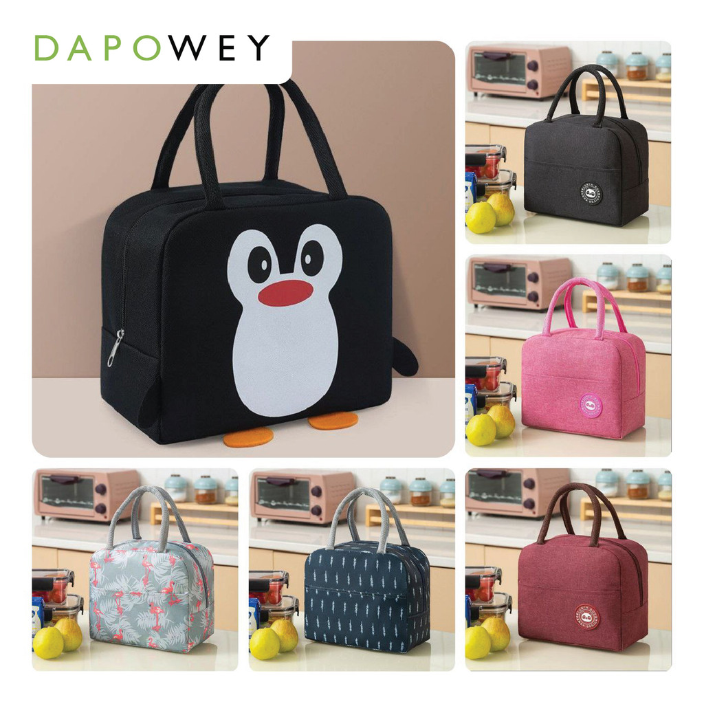 DW Beg Makan Berinsulasi Kartun Tahan Haba Bekal Makanan Kanak Dewasa ...