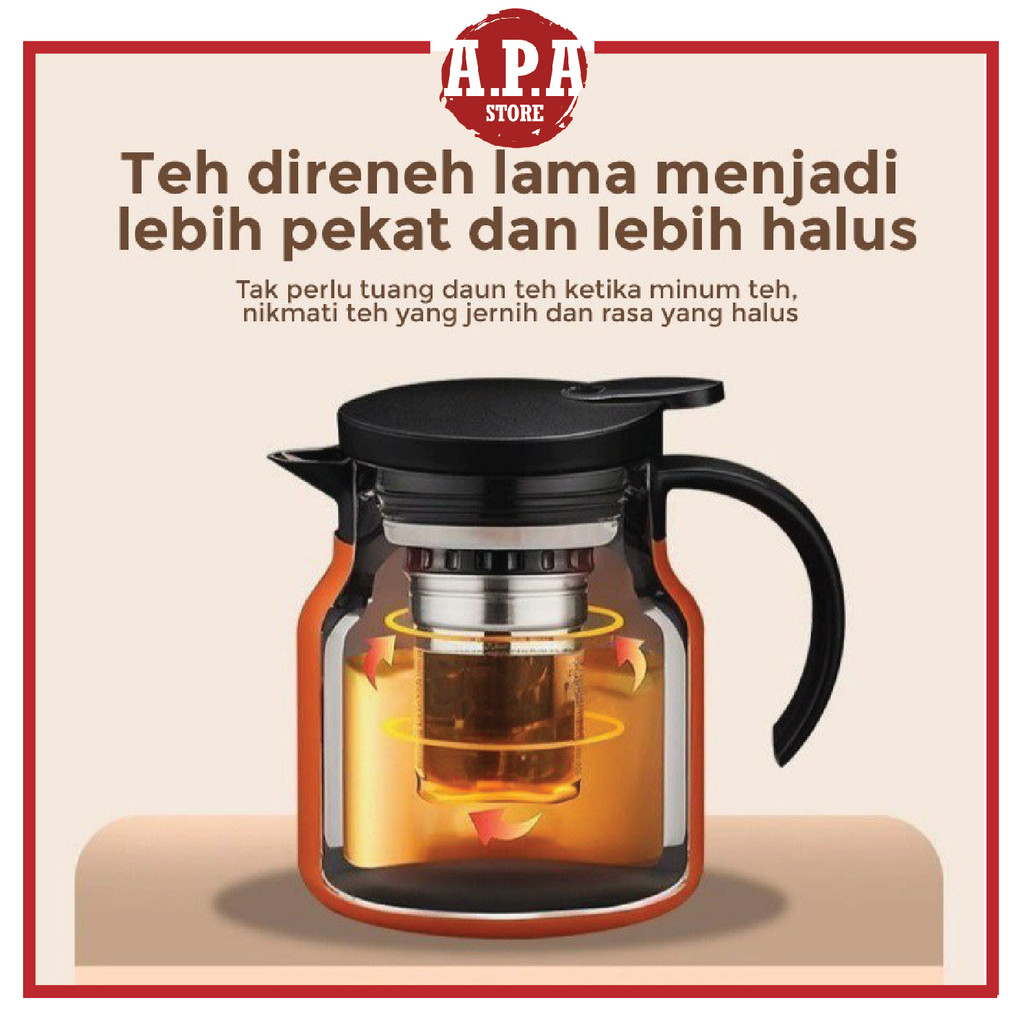 APA Thermos Flask Stainless Steel Jug Teapot 316 Grade Insulation Tea ...