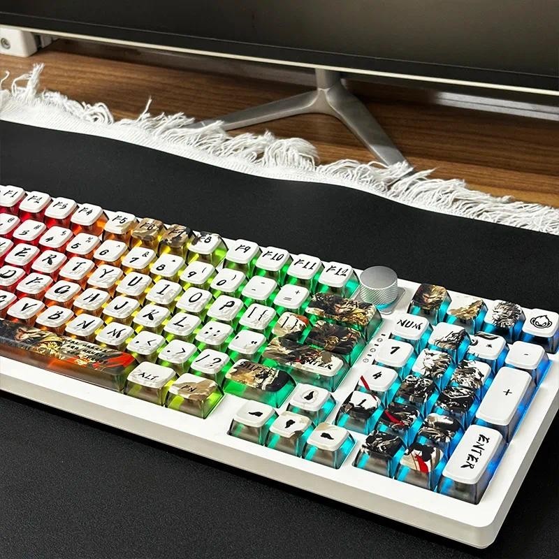 Black Myth: Wukong Pudding Keycap Four-sided Light Transmission SAX ...