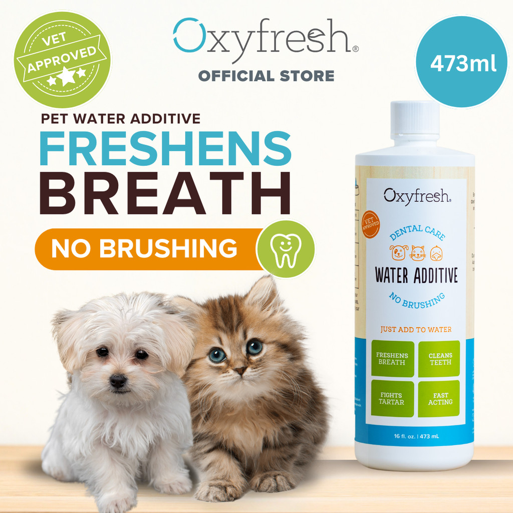 Oxyfresh® Pet Water Additive - Cat & Dog Toothpaste Replacement | Ubat ...