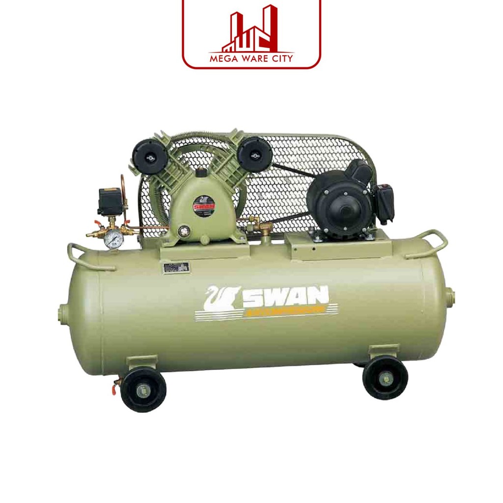 SWAN SVP202 Heavy Duty Air Compressor with Flooded Piston 85Liter 2.0HP ...