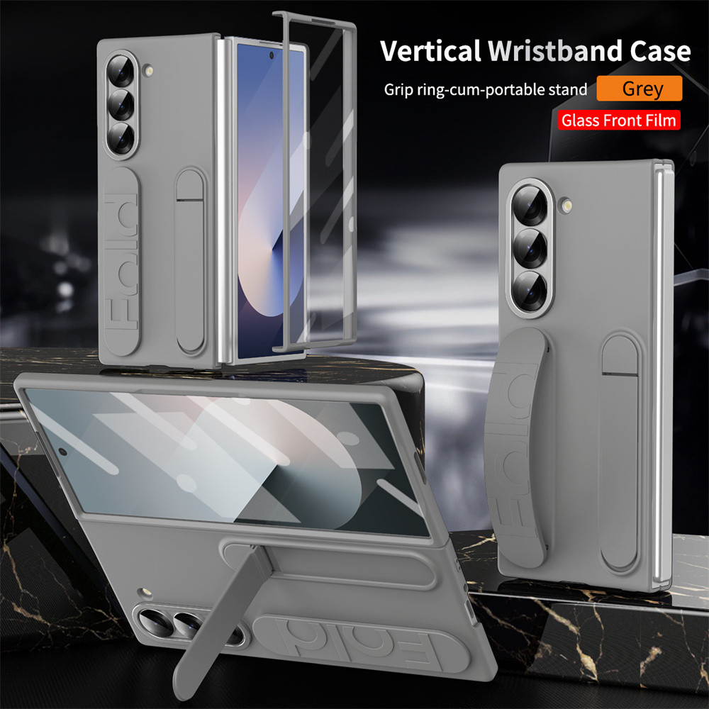 Luxury Wristband Invisible Bracket Case for Samsung Galaxy Z Fold 7 6 ...