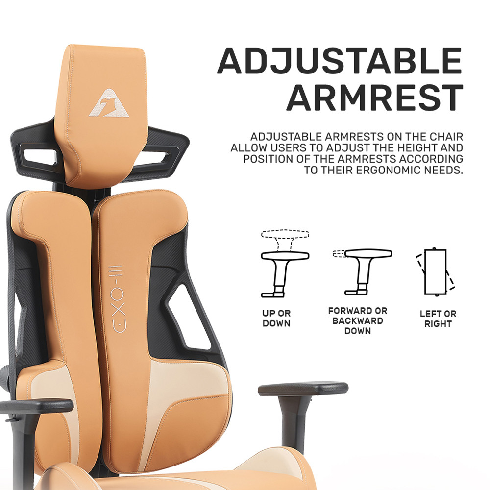 Armaggeddon Exo III Ergonomic Back Support Gaming Chair | Shopee Malaysia