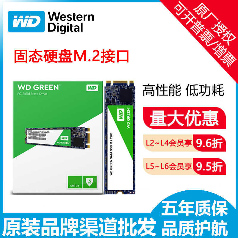 WD Western Data Green Disk SSD Hard Disk 120G 240G 480G 1T M.2 ...