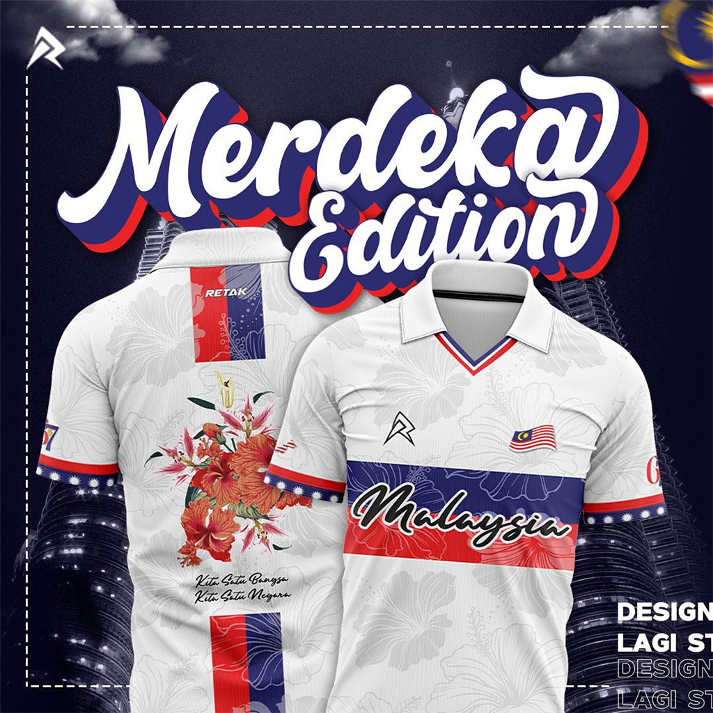 [ Ready Stock] Baju Merdeka 2024 Jersi Merdeka 1957 Tshirt Merdeka ...
