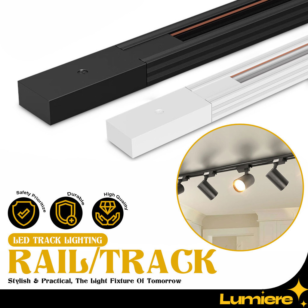LUMIERE Lampu LED Track Rail Track Bar Power Track Light Rail LED ...
