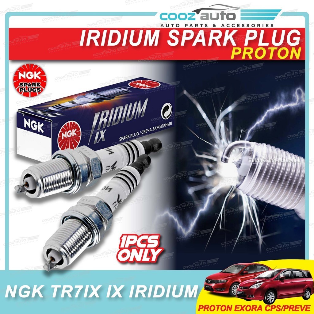 (CLEARANCE)NGK TR7IX IX Iridium Spark Plug Proton Exora Preve CPS (NON Turbo) | Shopee Malaysia