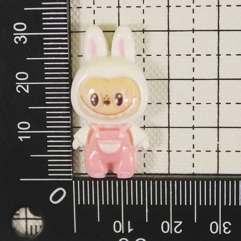 Cute Labubu Jibbits for Croc Pop Mart Crocs Accessories Charms Pink ...