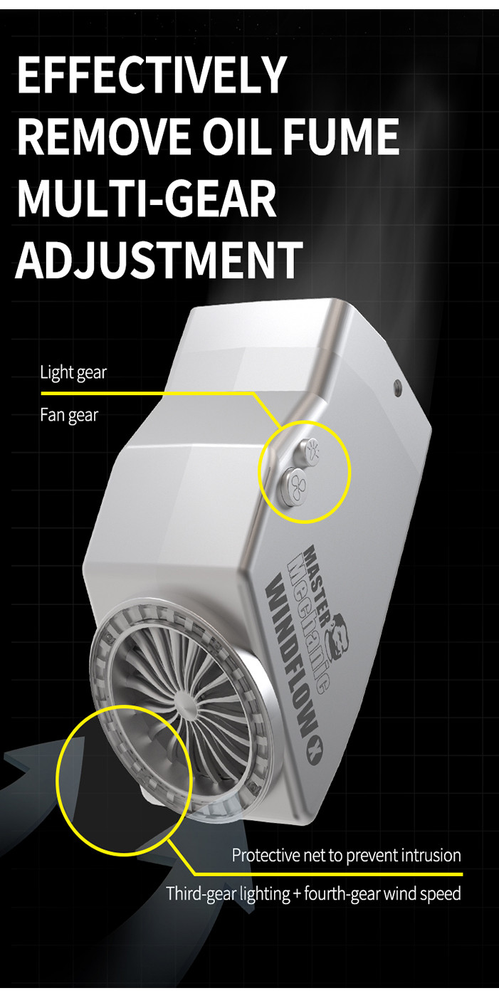 MECHANIC WindFlow X Fume Extraction Instrument Microscope Motherboard PCB Repair Soldering ...