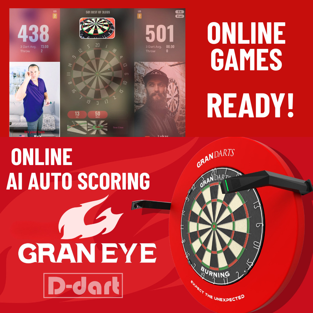 GRAN DARTS DARTBOARD SCORING SYSTEM - GRAN EYE GLOBAL ONLINE AI AUTO ...