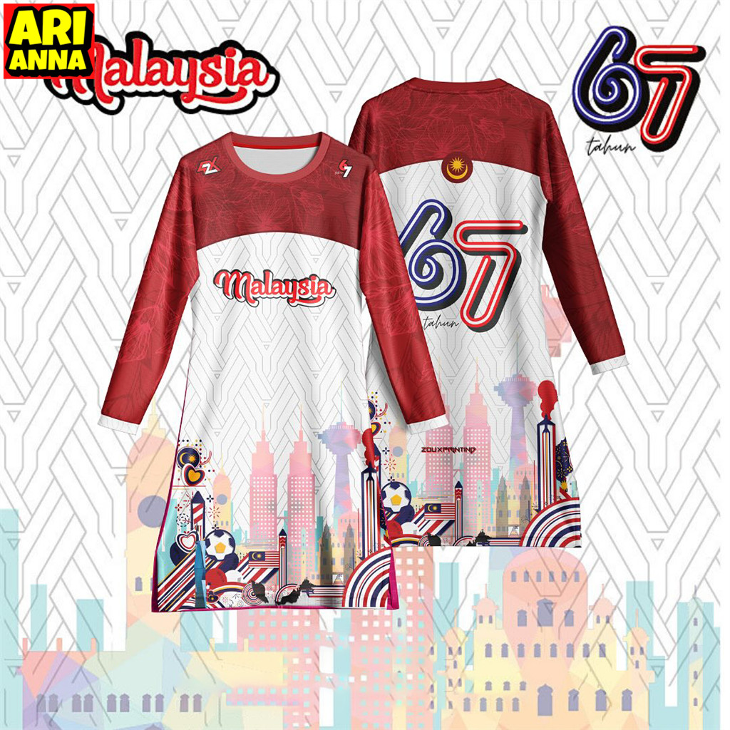 【Arianna】Merdeka 67 baju t shirt merdeka 2024 T-SHIRT MALAYSIA MERDEKA ...