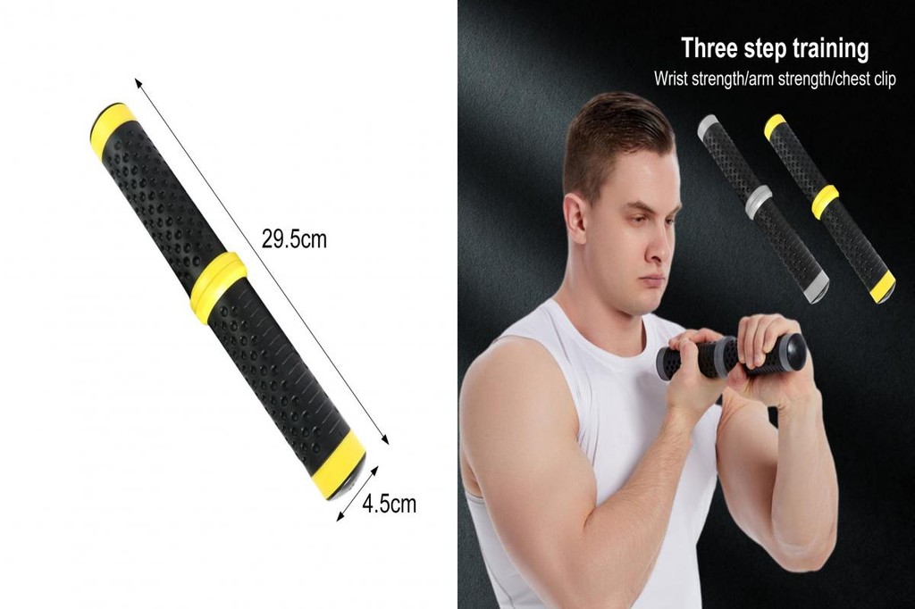 [FM] Forearm Workout Equipment Portable Twist Grip Trainer for Stronger ...