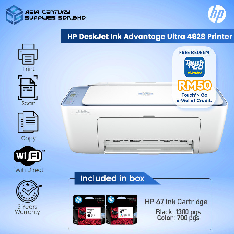 HP 4928 Deskjet Ink Advantage All In One Wireless Ultra-Low Cost ...