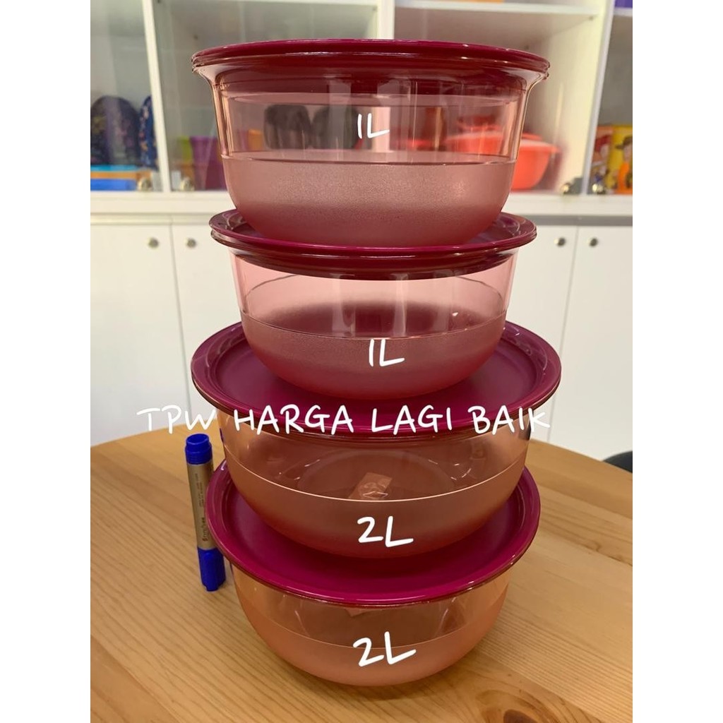 Tupperware Table Collection Server Set / Bekas Hidang Lauk Pauk ...
