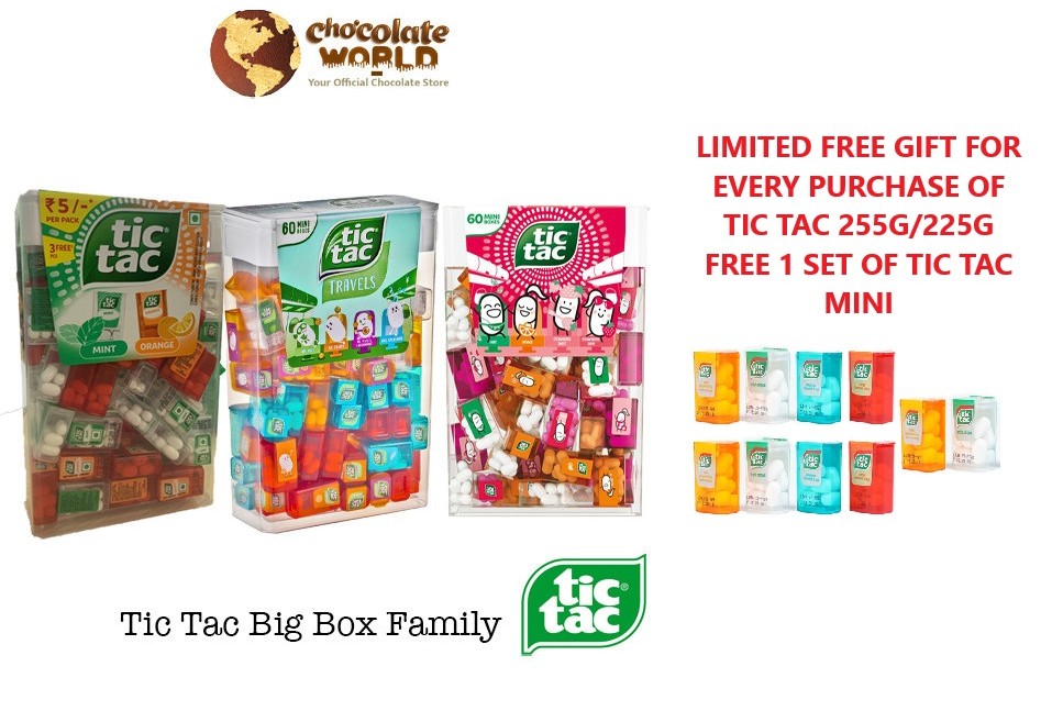 Tic Tac Travels Pack Family Range | Shopee Malaysia