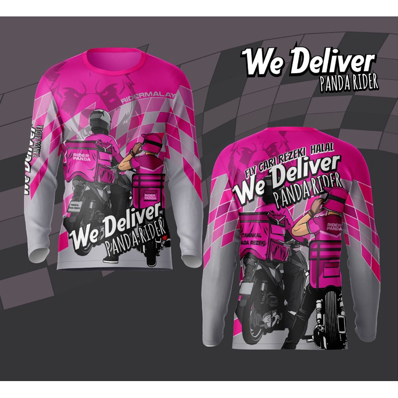 RIDER TSHIRT FOODPANDA PD02 | Shopee Malaysia