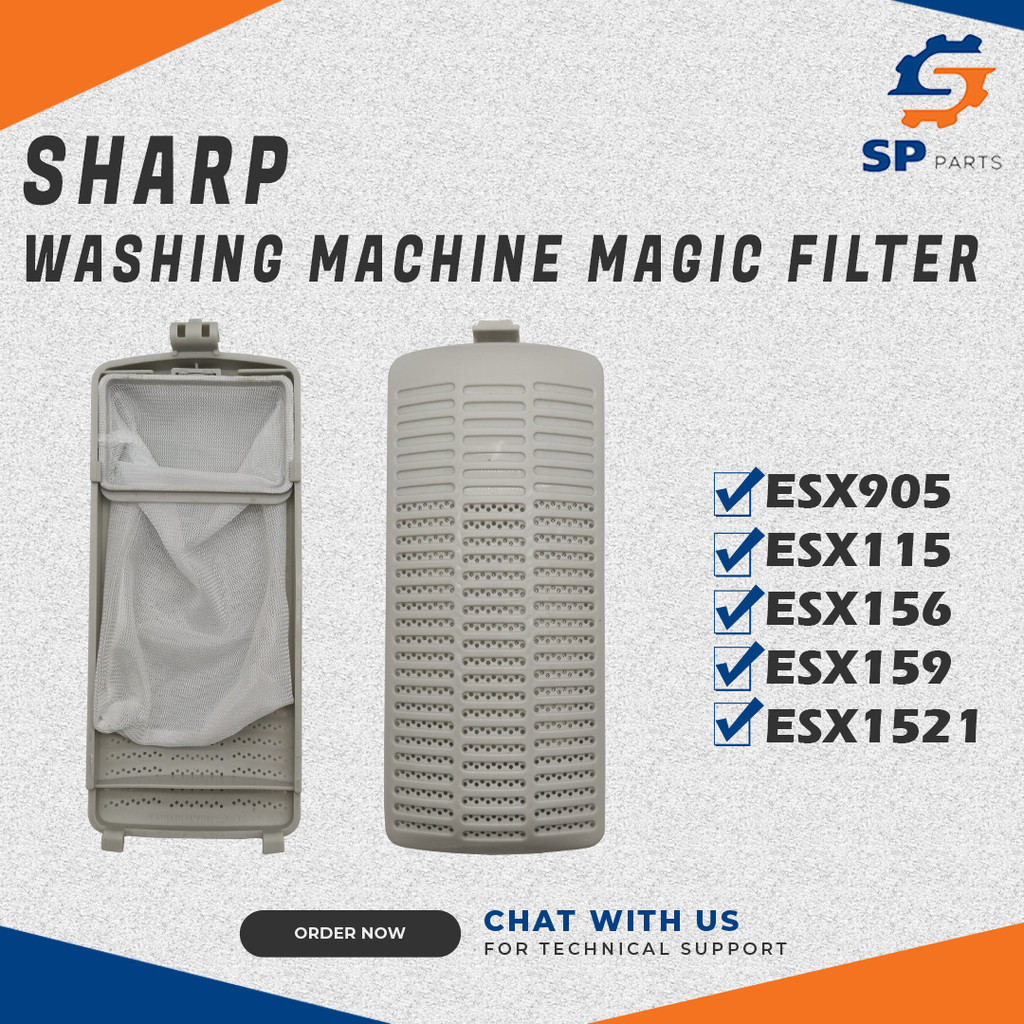 SHARP WASHING MACHINE MAGIC FILTER ESX905/ESX115/ESX156/ESX159/ESX1521 ...