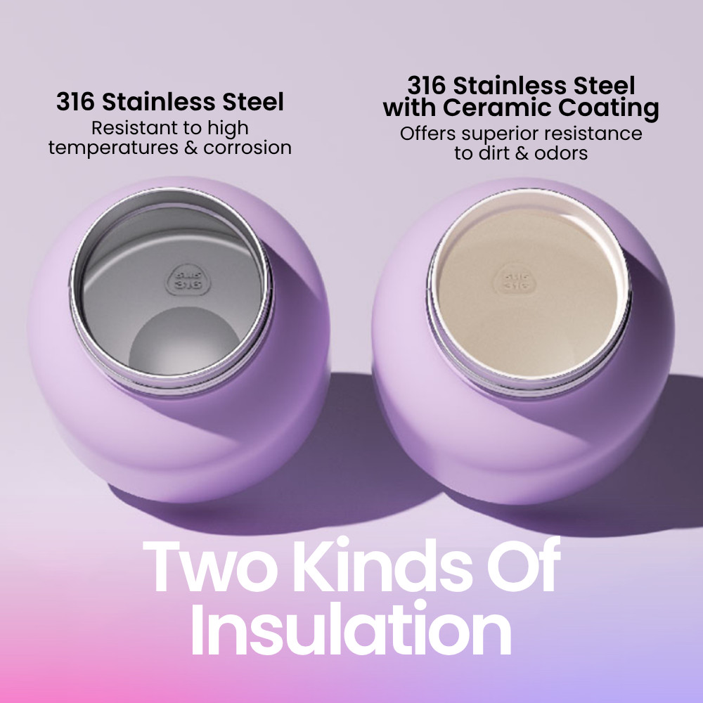 CHAKO LAB LIN LIN BOTTLE CERAMIC AND 316 STAINLESS STEEL THERMOS BOTTLE ...