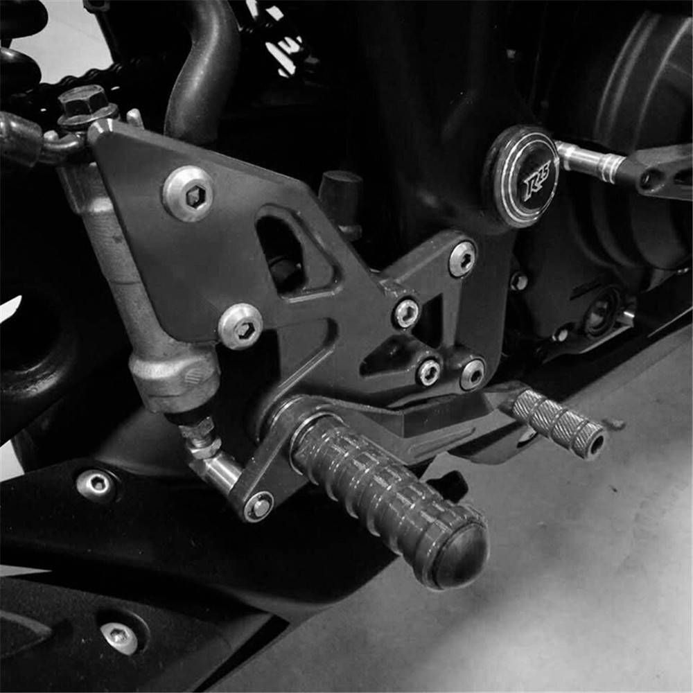 YZF R3 R25 MT03 Adjustable Rear Sets Rearset Footrest Foot Rest Pegs ...