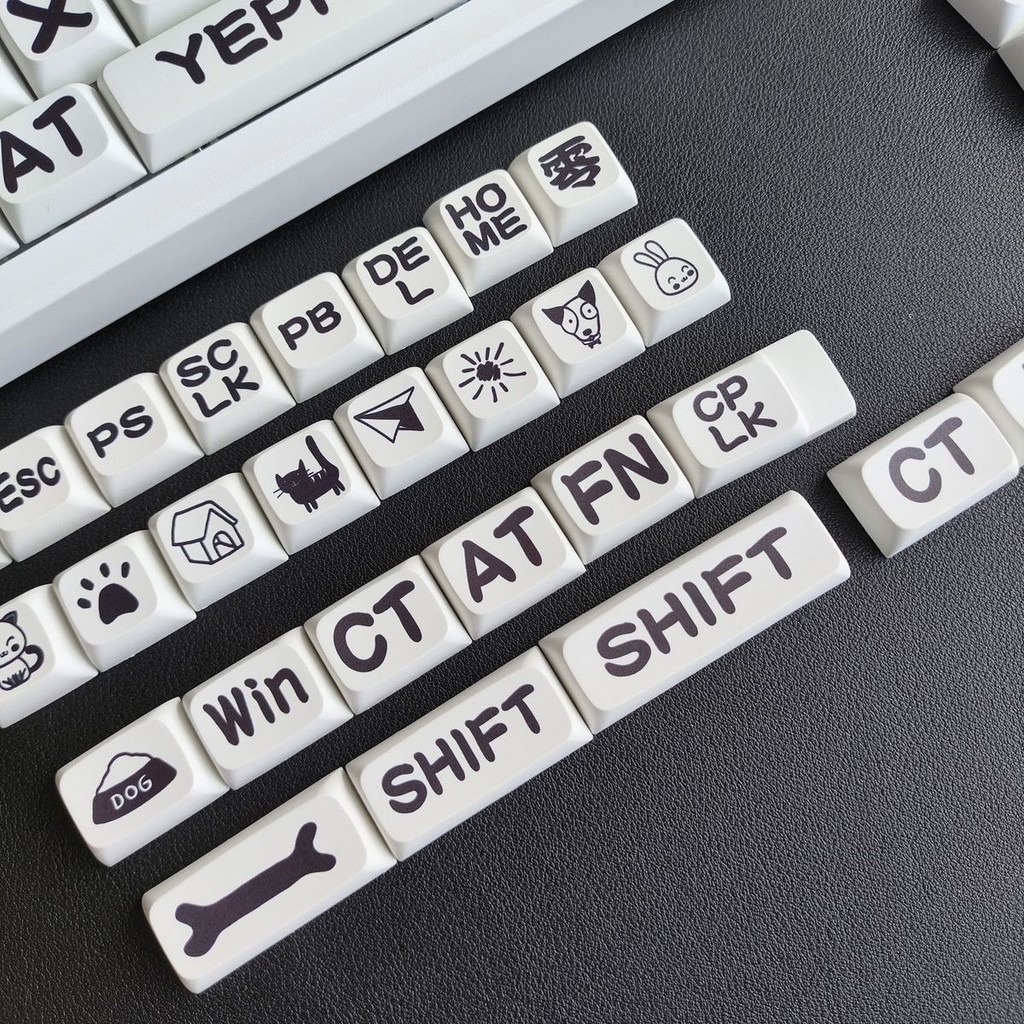 【Super Big Letter】Animal Party Keycap XDA Profile PBT Dye Sublimation ...