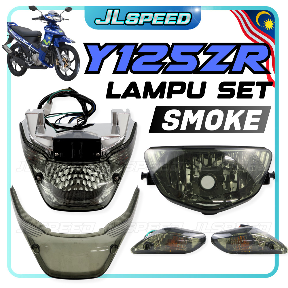 YAMAHA Y125Z Y125ZR 125Z 125ZR Head Lamp Tail Lamp Assy Tail Lamp Cover Front Signal Set Lampu ...