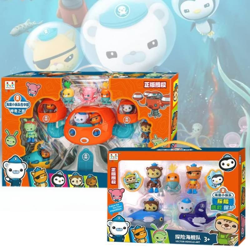 Adventure Octonauts Comprehensive Set Captain Barnacles Kwazii Play ...