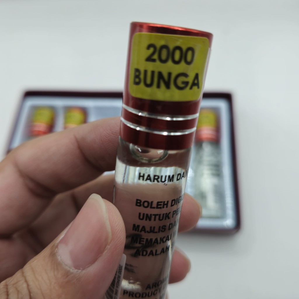 2000 Bunga 8ml - Perfume Oil Attar Minyak Wangi Travel Murah Readystock ...