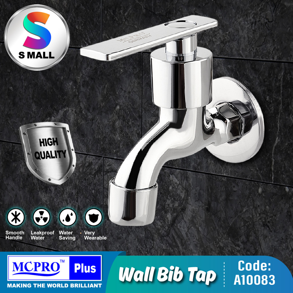 MCPRO Bathroom FAUCET WALL BIB Water Tap / Kepala Paip dinding bilik ...