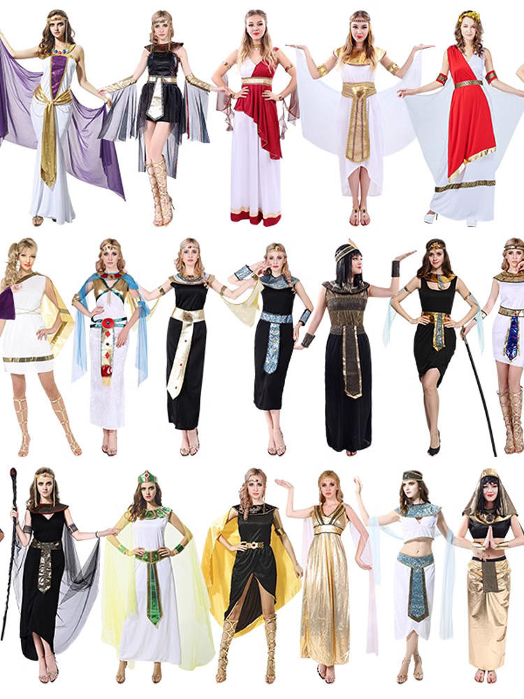Cosplay Halloween Costume Female Adult Adult Cleopatra Costume Arabic ...