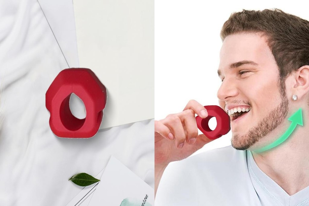 SPM Jawline Defining Tool Silicone Jawline Shaper Portable Silicone Jaw ...