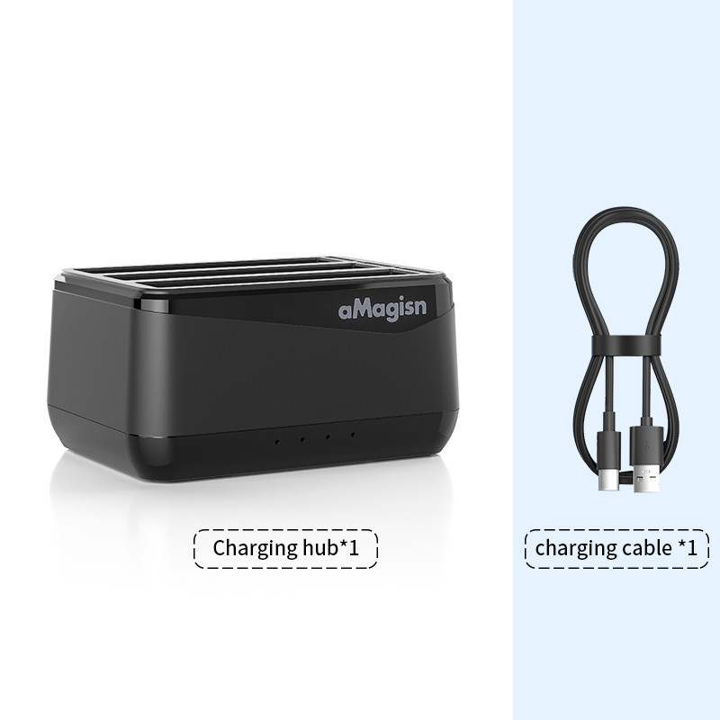 Battery Fast Charging Box For Insta360 X4 Panoramic Action Camera Smart ...
