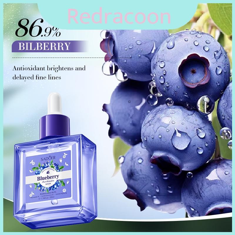 Sadoer Luxurious Blueberry Hyaluronic Acid Serum For Ultimate Hydration And Glow 50ml | Shopee ...
