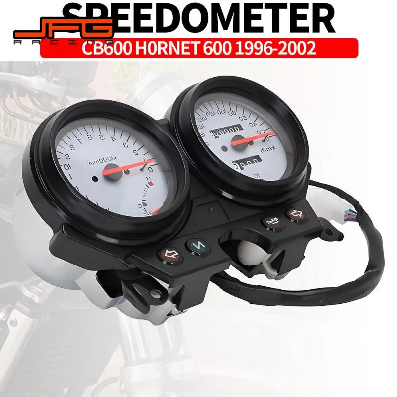 Motorcycle Tachometer Speedometer Speedo Meter Gauge For HONDA CB600 ...