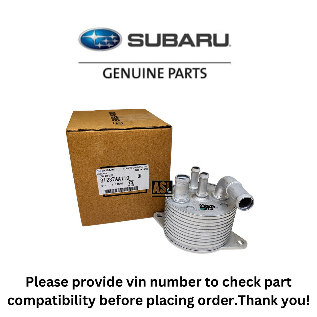 Genuine Subaru BRZ ZC6 ZD8 ATF Cooler 31237AA110 Toyota GT86 ZN6 GR86 ...