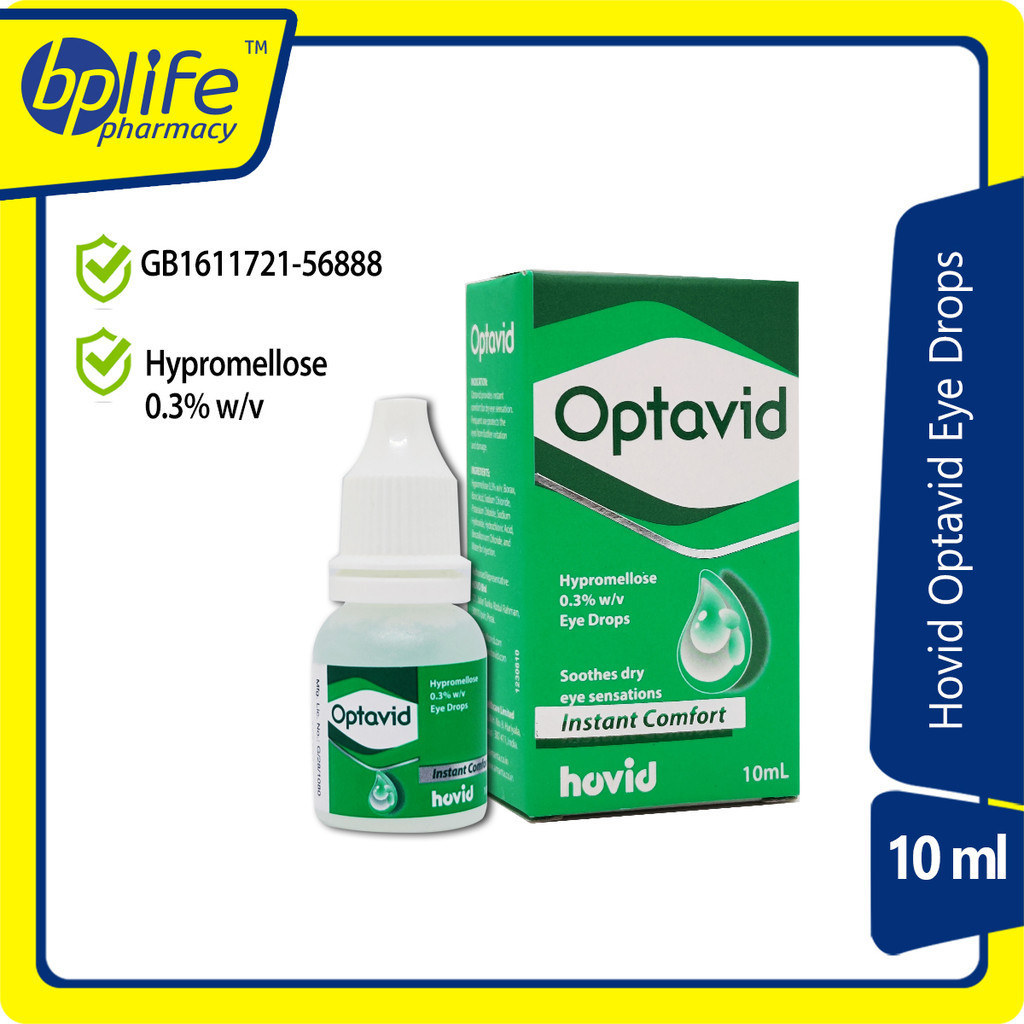 Hovid Optavid Eye Drops 10ml | Shopee Malaysia