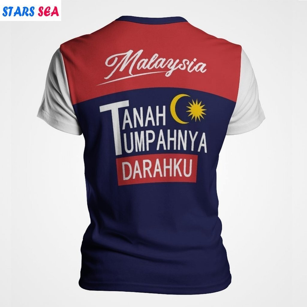 T-Shirt Merdeka (Kanak-Kanak), Babies Baju Jersey Merdeka Running ...