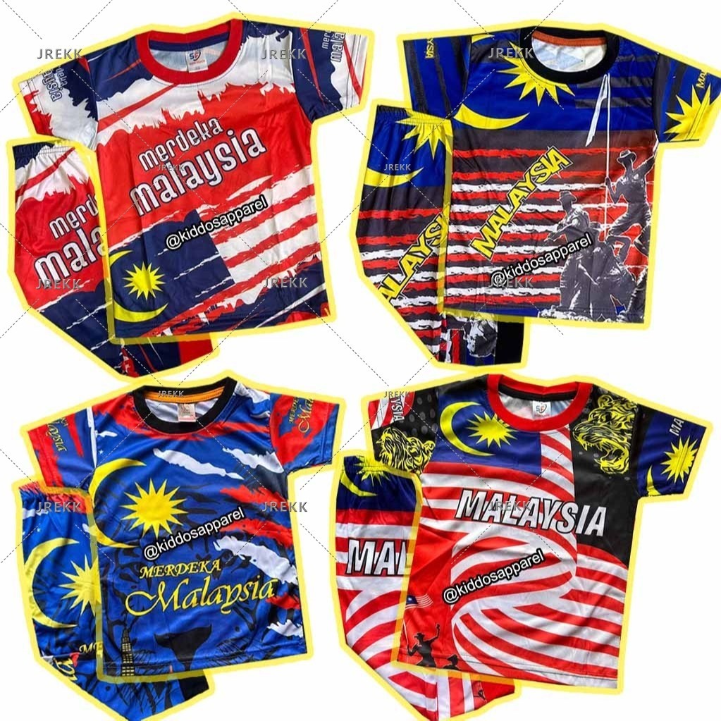 2024 Malaysia Merdeka 67 Edition KID t-shirt Merdeka 67 Edition【FREE ...