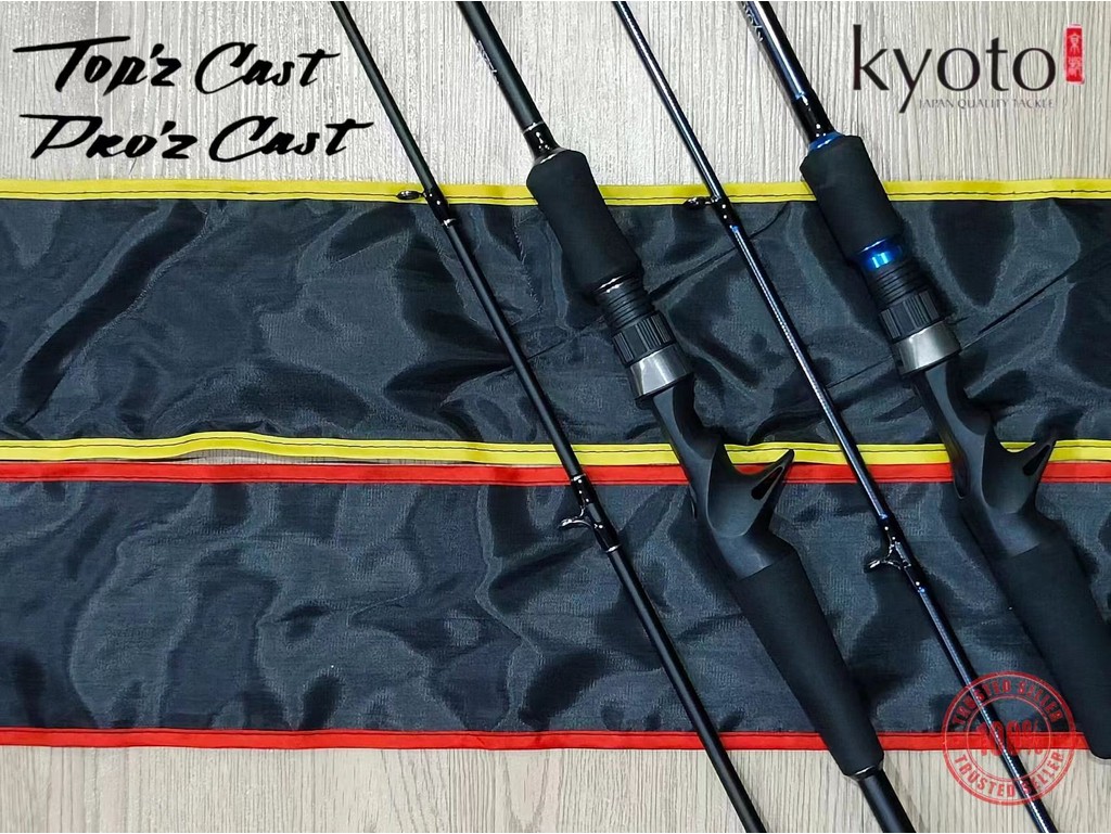 KYOTO TOP'Z CAST / PRO'Z CAST BAITCASTING(BC) FISHING ROD | Shopee Malaysia
