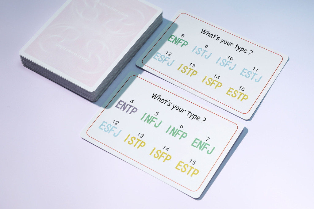 MBTI 16 Personalities Playing Cards by Yuci | Shopee Malaysia