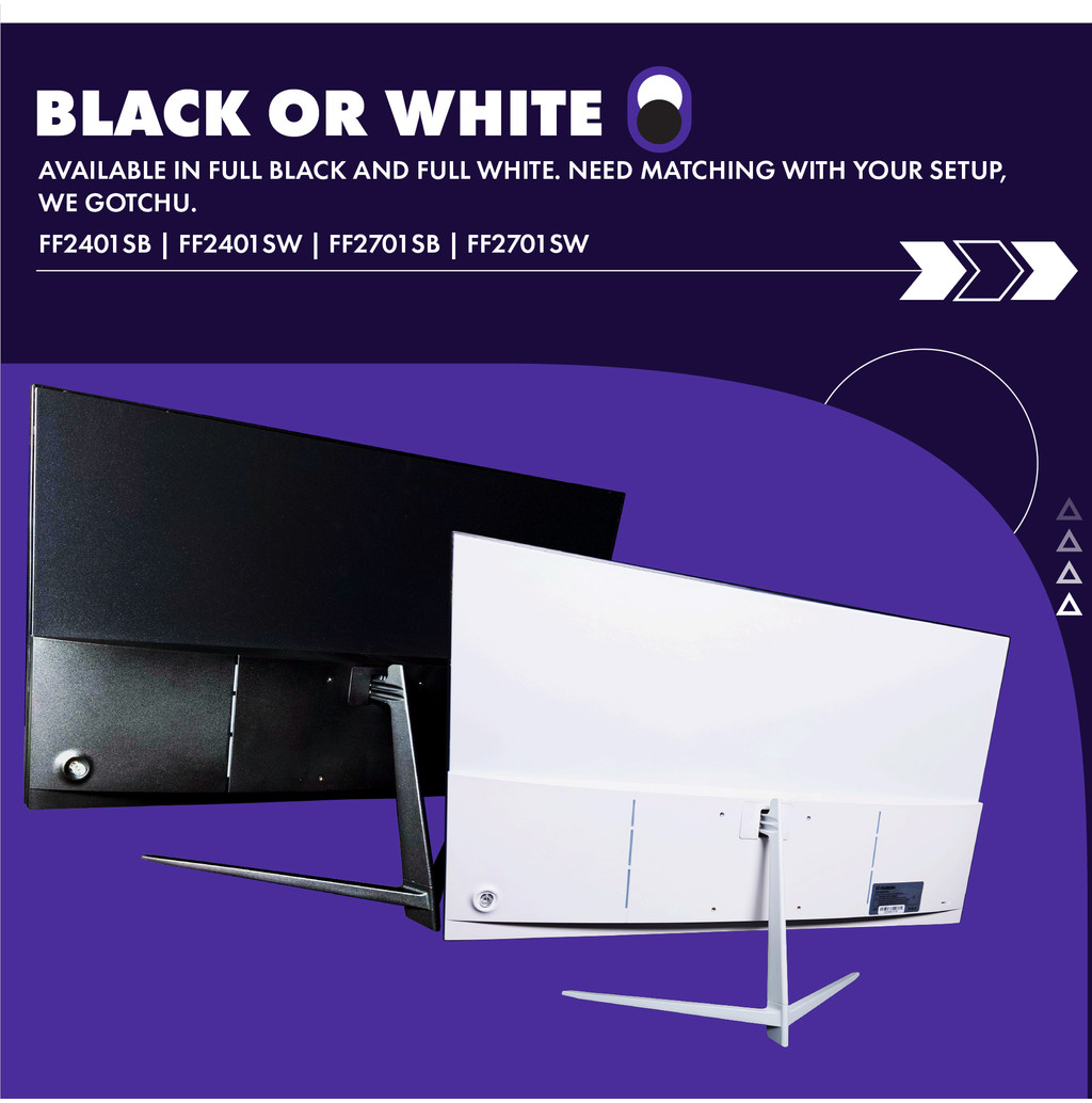 HUGON 24" 120Hz FHD 1ms IPS FLAT Adaptive-Sync With Speaker Gaming ...