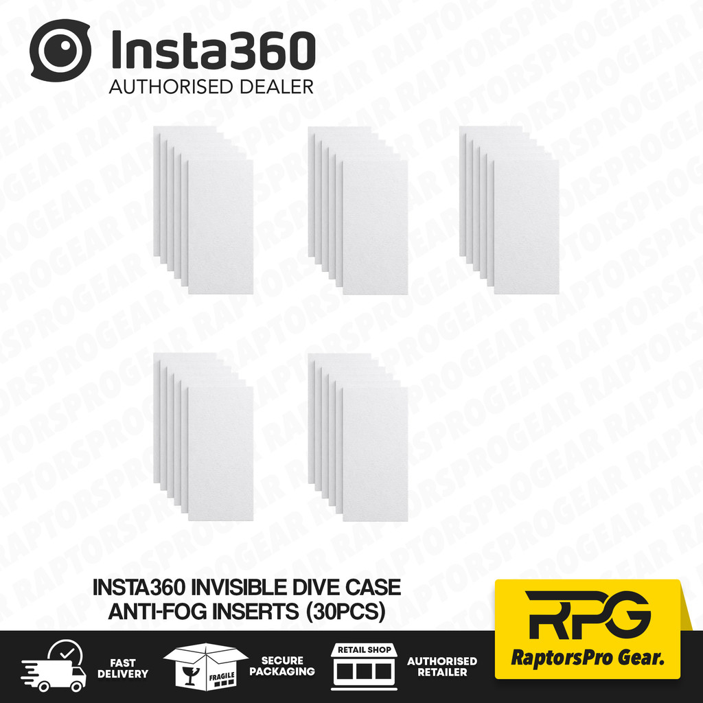 Insta360 Invisible Dive Case Anti-Fog Inserts 30pcs for Insta360 X3/X4 ...