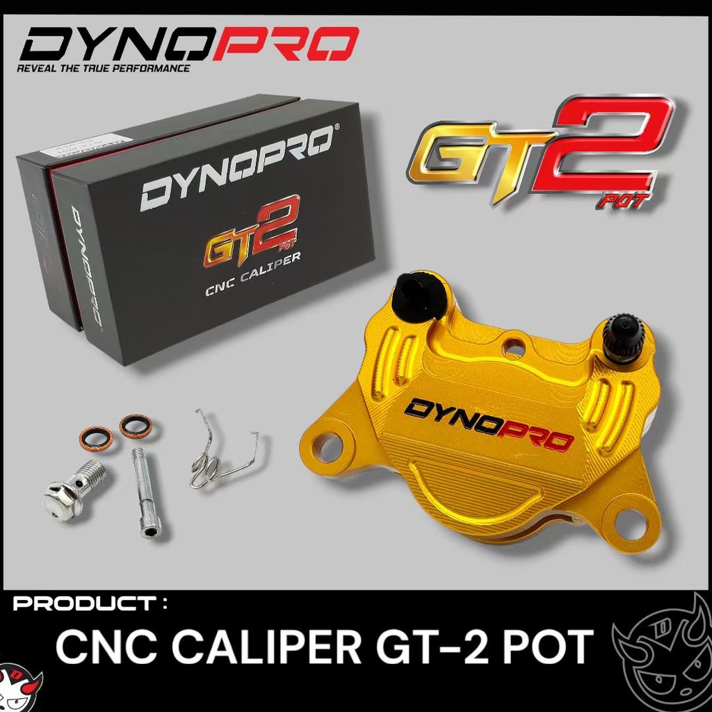 DYNOPRO CNC CALIPER GT-2 New Brake System From DYNOPRO Malaysia DYNOPRO ...