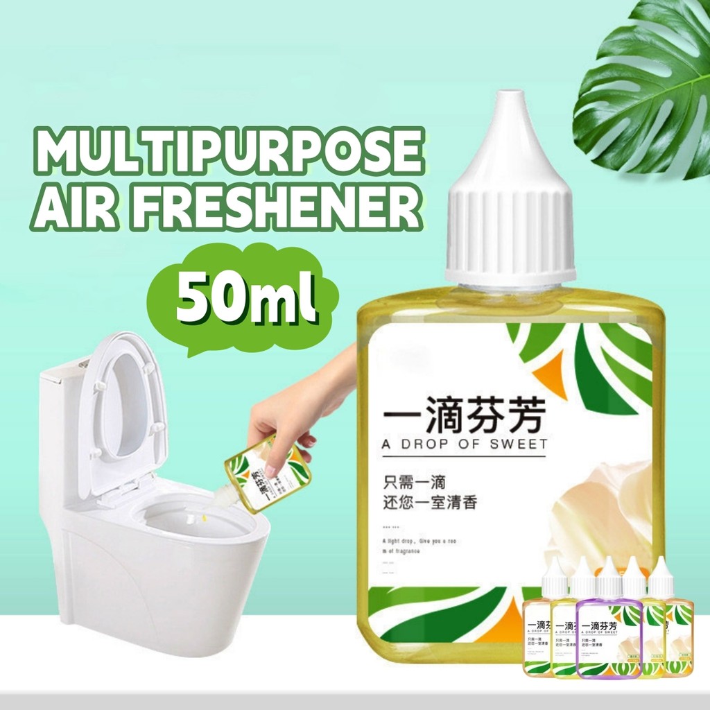(50ml) A Drop of Sweet Multipurpose Air Freshener Remove Odor Toilet ...