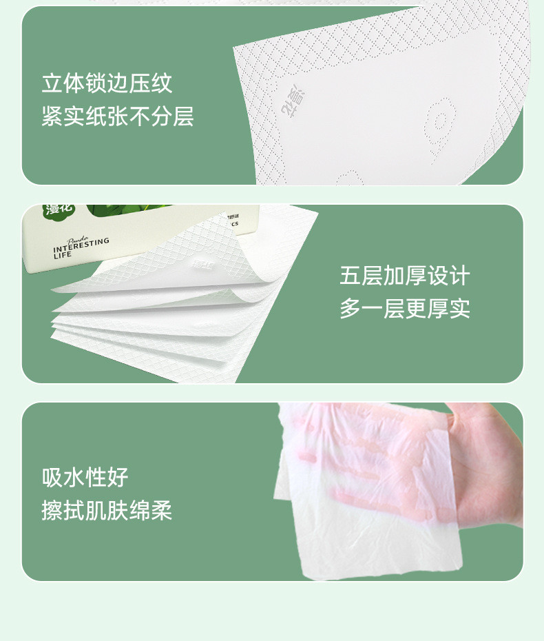 🌸M.H🌸 [20 Packs] Tisu Pek Wood Pulp Thick Tissue Paper 4-Ply Highly ...