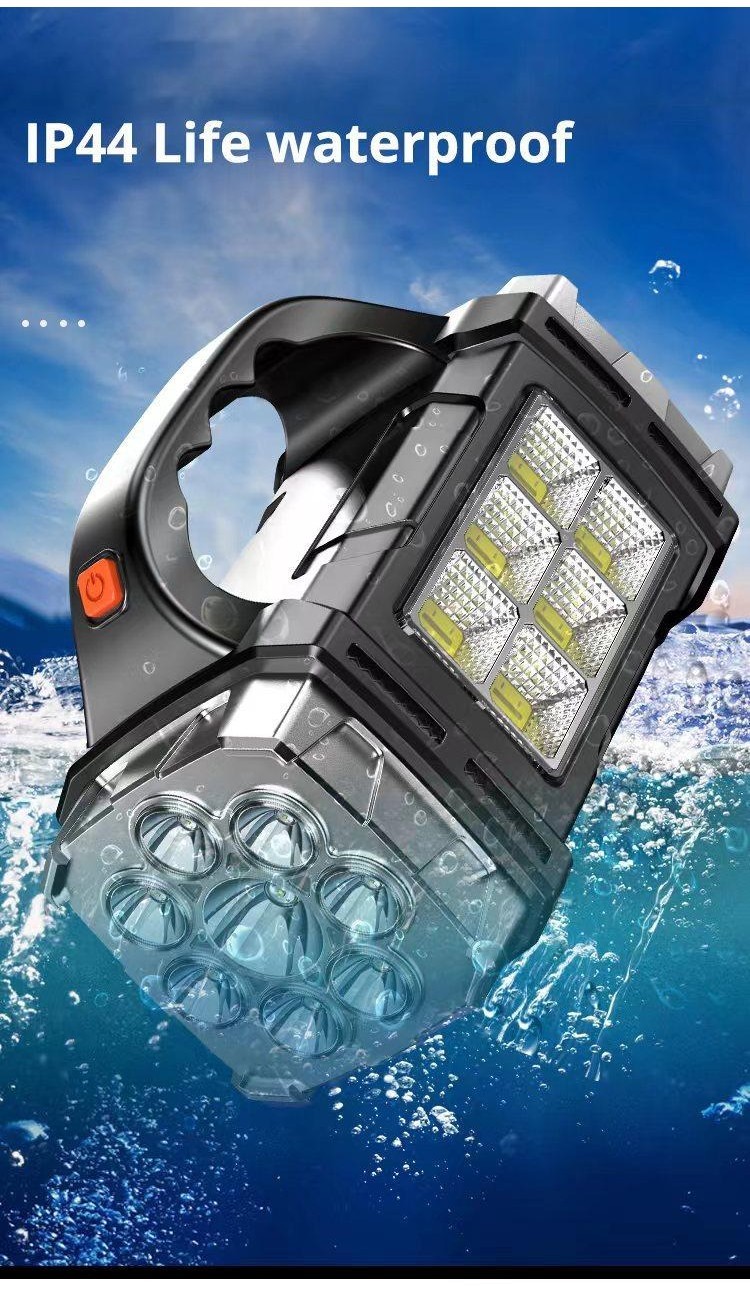 Outdoor Multifunctional Portable Searchlight Portable COB Dual Light ...