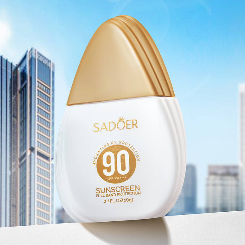 ROREC SADOER SPF90+ PA+++ Water Permeable Sunscreen Highly Durable Whitening UVA UVB UV Sunblock ...