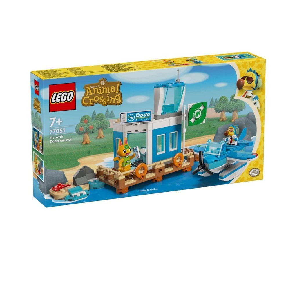 LEGO 77051 Animal Crossing Fly with Dodo Airlines Building Toy Set (292 ...